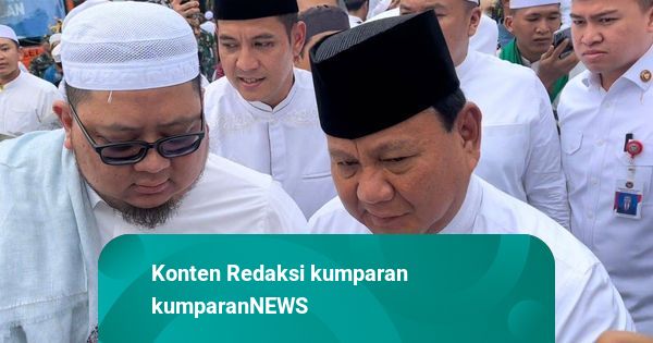 Prabowo Hadiri Haul Habib Munzir di Pancoran yang Dihadiri Ribuan ...